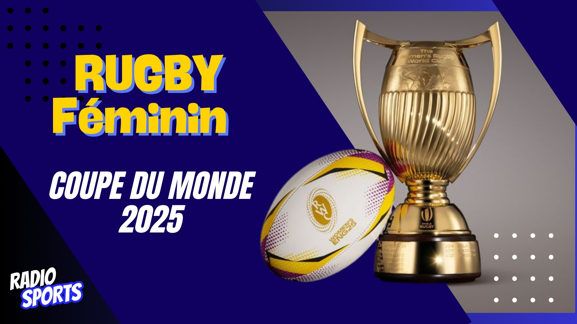 Coupe du monde féminine de rugby à XV 2025 | Calendrier et résultats « Radio Sports