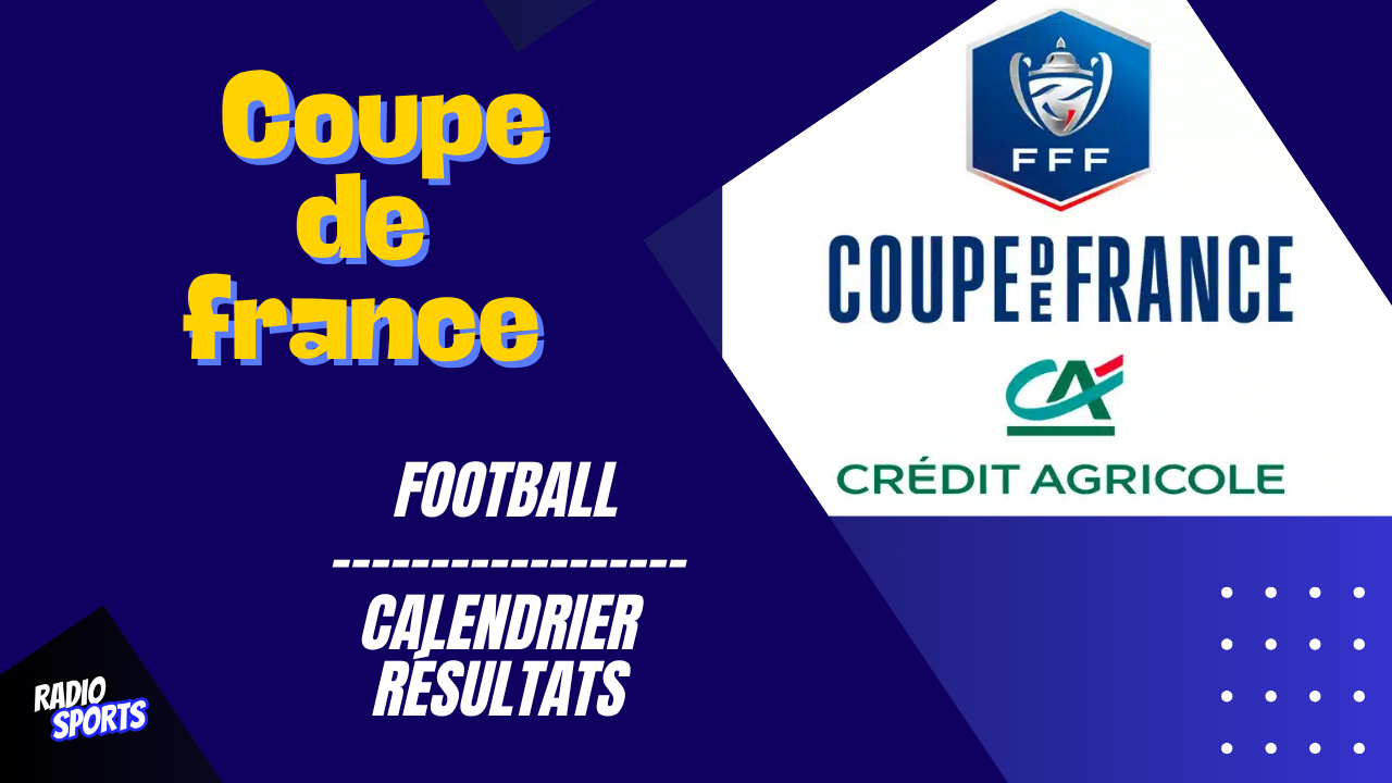 Coupe de France de football 2024/2025, calendrier et résultats « Radio Sports