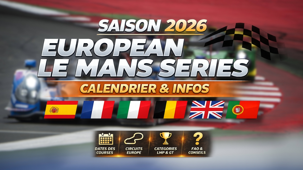 Saison 2026 – European Le Mans Series (ELMS) : calendrier & guide ...